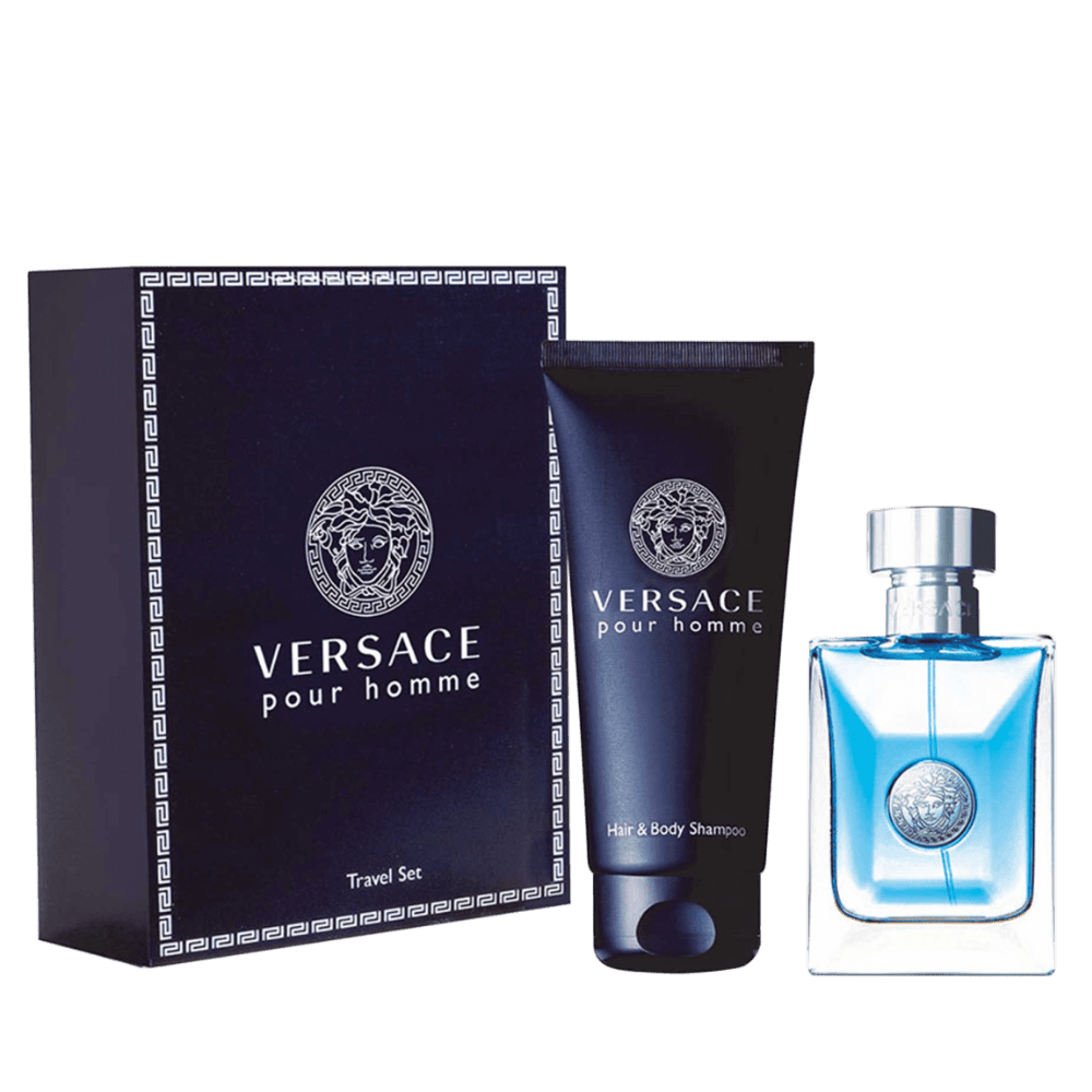 Kit Perfume Versace Pour Homme Masculino Eau de Toilette 50 ml - Sepha